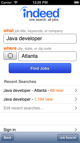 5 iPhone/iPad Apps to Help you Find a Job - TechDaring.com
